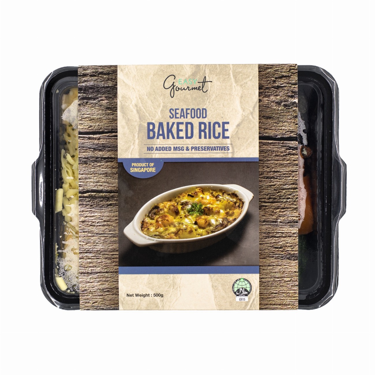 Seafood Baked Rice (Frozen)